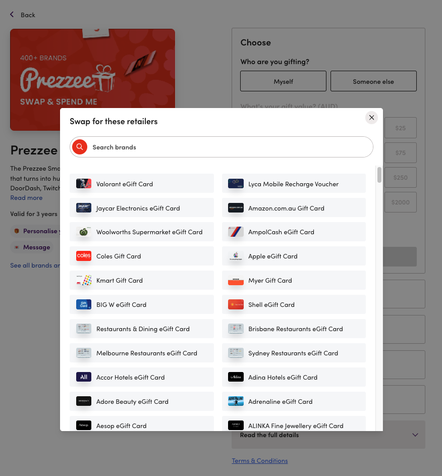 Where can I use a Prezzee Smart eGift Card? – Prezzee Global